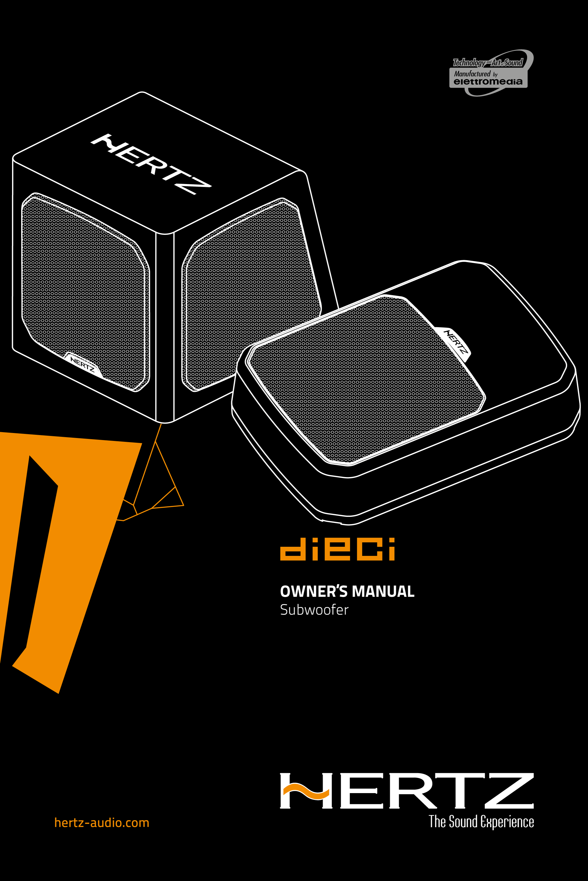 Scarica il Manuale (Subwoofer Box) Dieci DBA 201 e DBA 201 F – Hertz